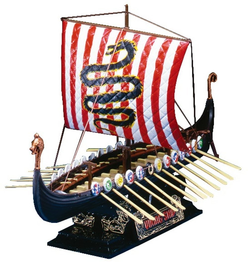 Aoshima Old Time Ship No 03 Viking Ship Japan NEW Zipang Hobby aoshima-old-time-ship-no-03-viking-ship-japan-new-zipang-hobby