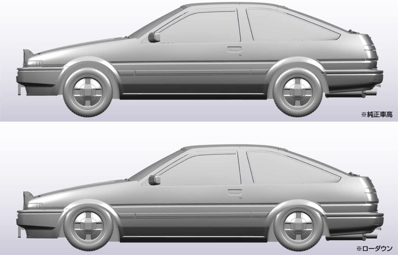 Aoshima 1/32 The Snap Kit No.16-B TOYOTA SPRINTER TRUENO (HIGH FLASH ...