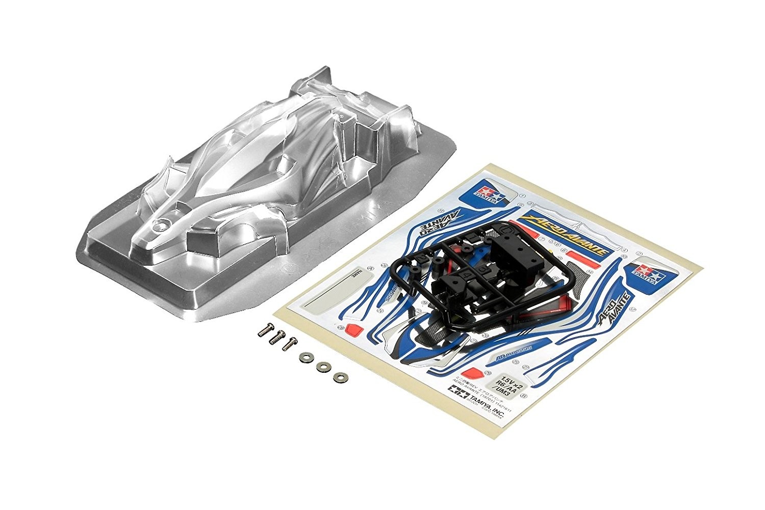 Tamiya Tamiya Mini 4WD 15466 GP466 Aero Avante Clear Body Set japan NEW ...