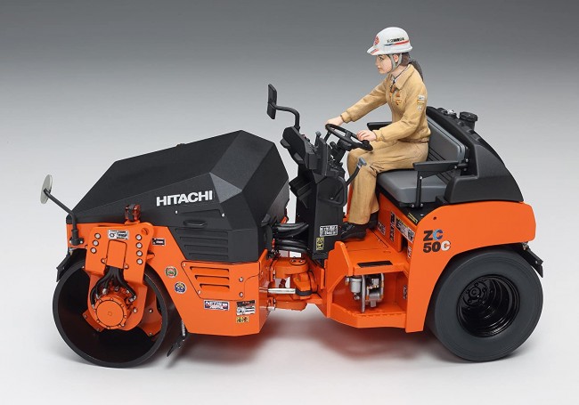 Hasegawa 1/35 Hitachi Construction Machinery Combination Vibratory ...