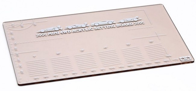 Tamiya 1/32 Mini 4WD Grade Up Part MINI 4WD ACRYLIC SETTING BOARD ...
