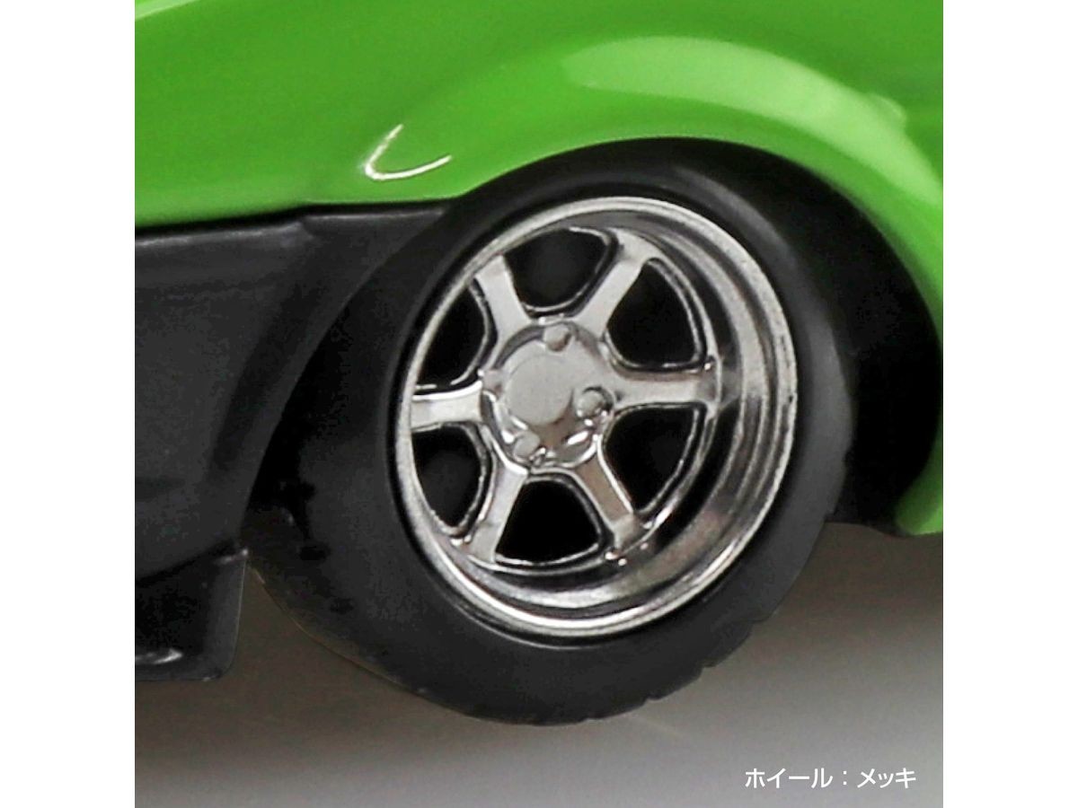 Aoshima 1/32 Raku-Pla Snap Kit No.11CU-GN Toyota Sprinter Trueno Custom (Green) japan NEW ...