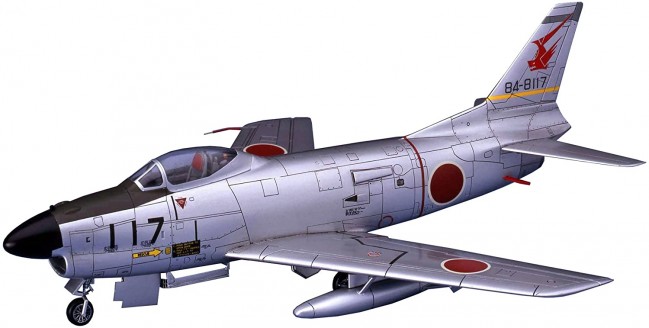 Hasegawa North American F-86D Sabre "JASDF" japan NEW | Zipang Hobby