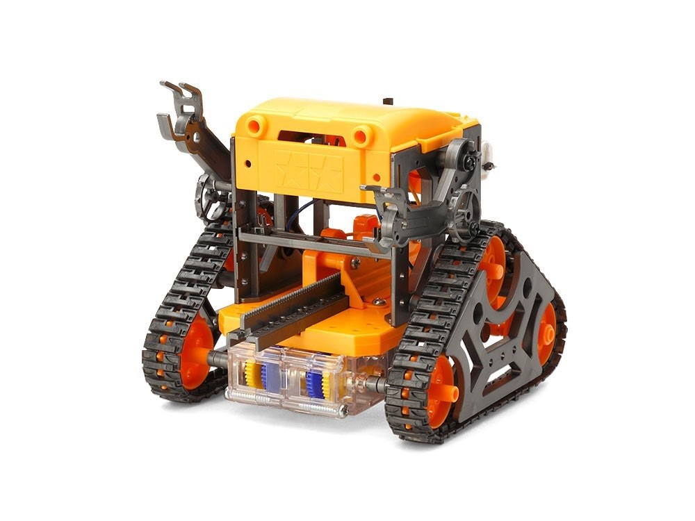 Tamiya Educational Construction CAM-Program Robot (Gun Metal/Orange) japan NEW | Zipang Hobby