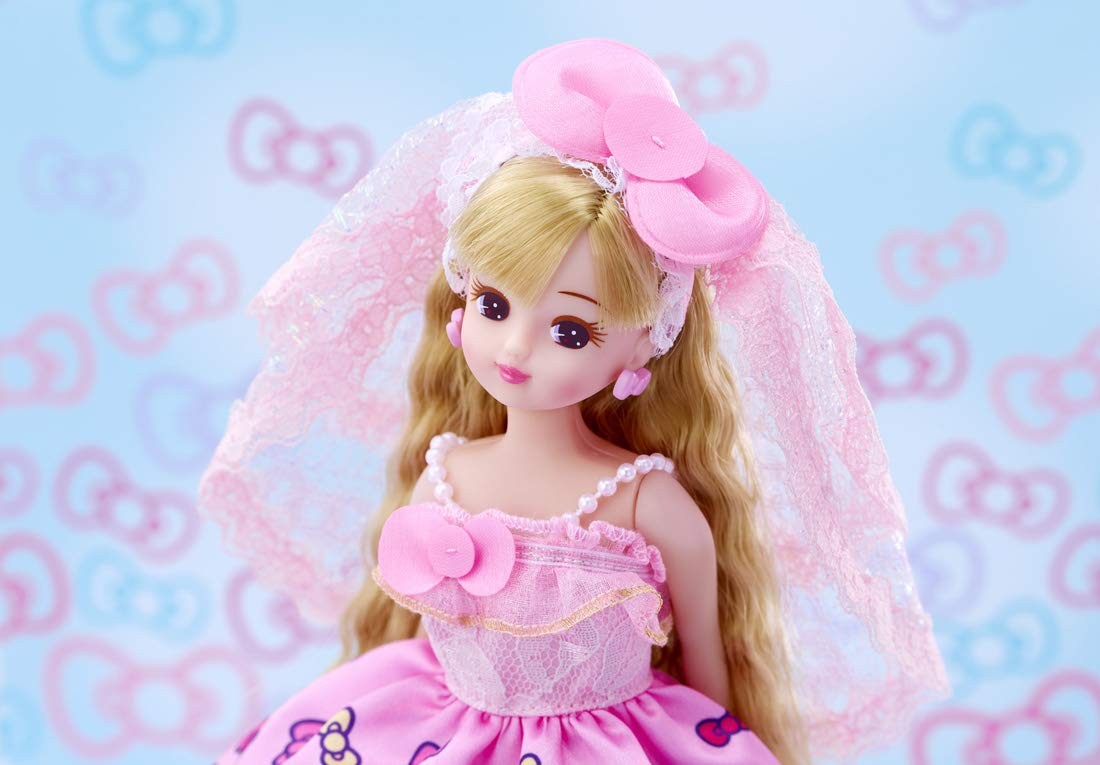 TAKARATOMY LICCA-CHAN: LD-13 HELLO KITTY LOVE WEDDING DRESS LICCA-CHAN ...