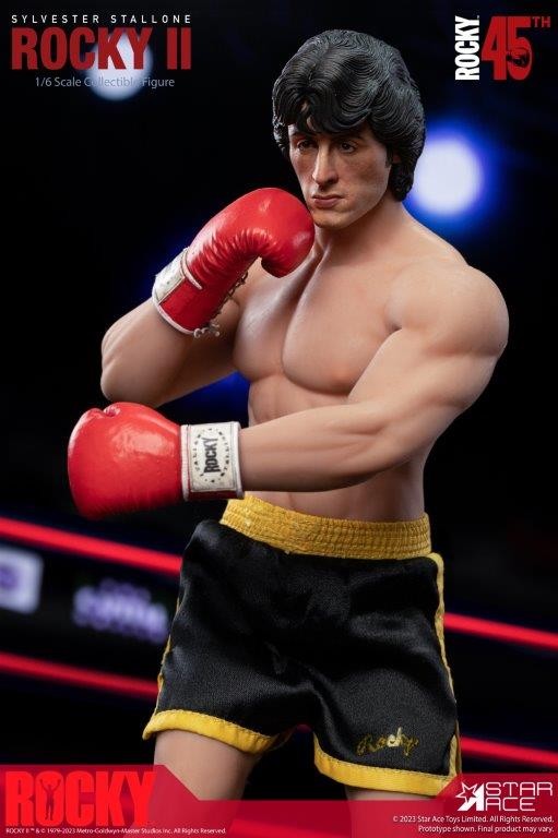 Star Ace Toys 1/6 Rocky Balboa (Boxer Style) Collectible Action Figure ...