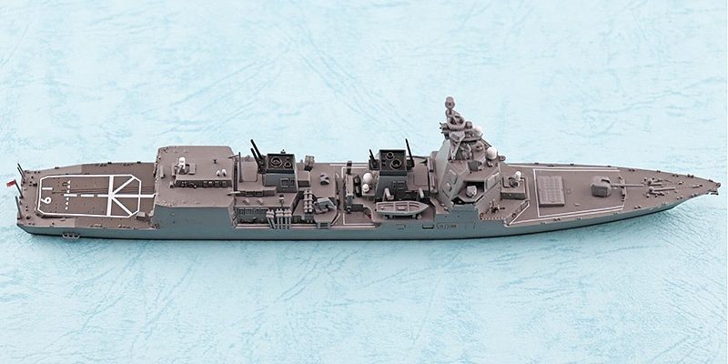 Aoshima 1/700 Waterline Series JMSDF DEFENSE DESTROYER ASAHI DD-119 trackable shipping japan NEW ...