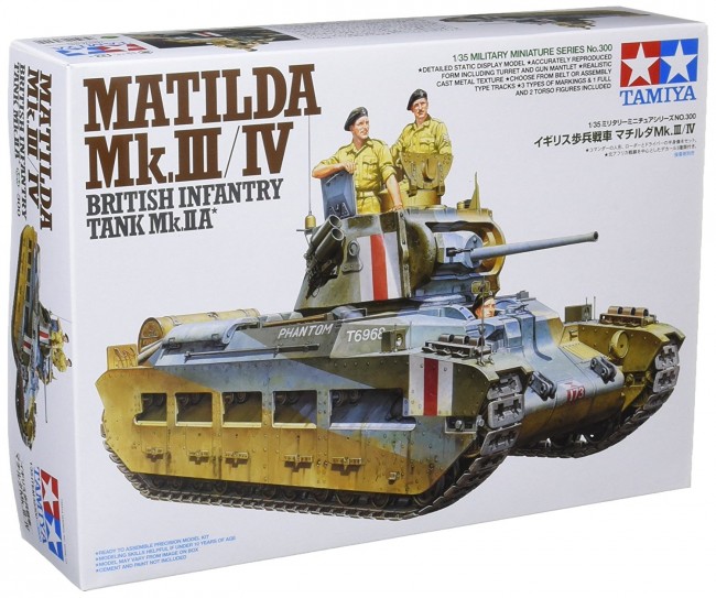 TAMIYA 1/35 MM British infantry tanks Matilda trackable shipping japan ...