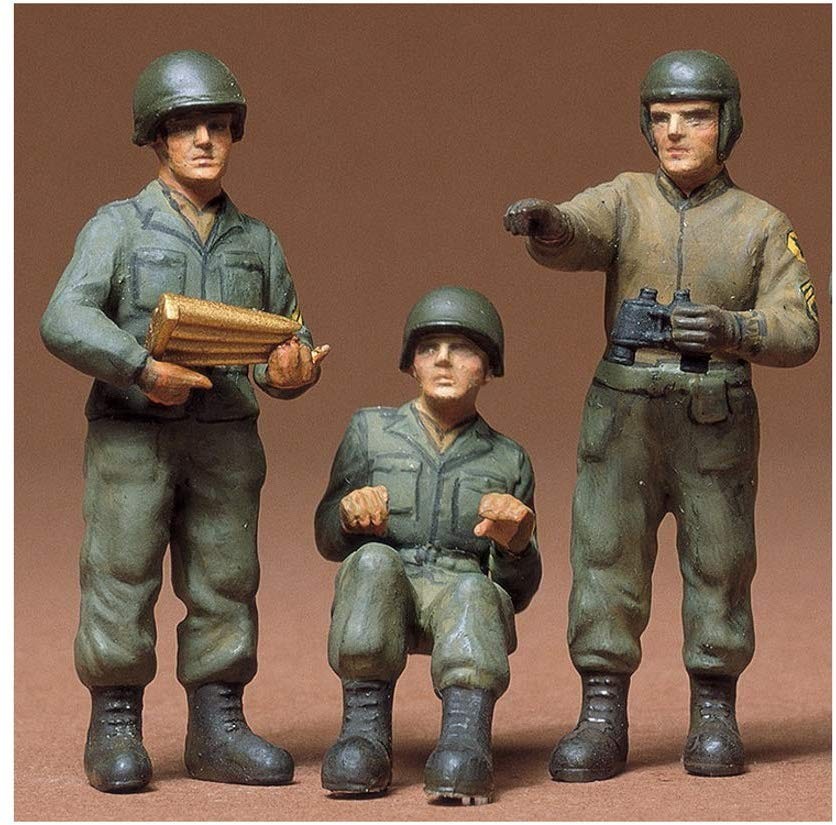 Tamiya 1/35 Military Miniature Series U.S. M42 DUSTER with 3 figures ...