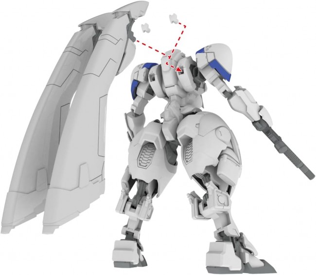 PLUM 1/48 EXTENSION SET A For 5inM PLD [ANGEL WING & M51GRENADE ...