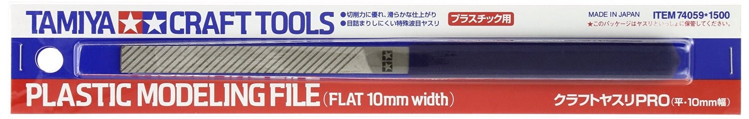 TAMIYA Craft File Pro Flat 10mm japan NEW | Zipang Hobby