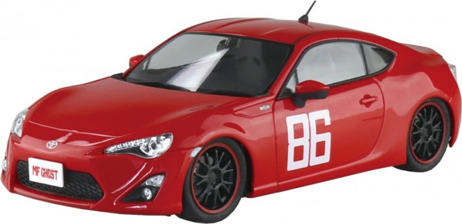 Aoshima 1/24 MF Ghost No.1 Kanata Katagiri ZN6 TOYOTA86 Volume 1 Odawara Pikes Peak ...