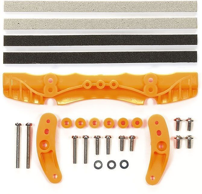 Tamiya Mini 4WD Grade Up Part BRAKE SET (FOR AR CHASSIS) (ORANGE) (MINI ...