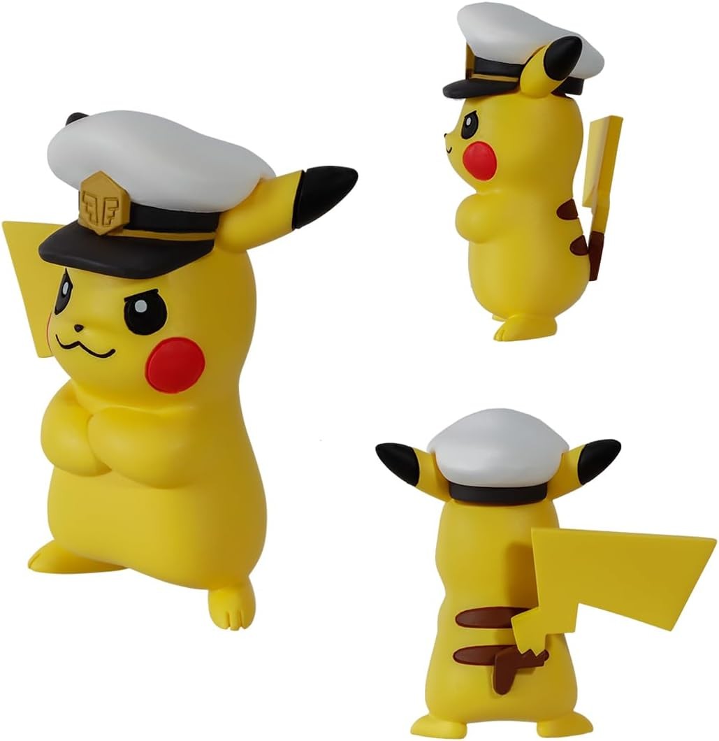 TAKARA TOMY Pokemon Mon Colle Pokederze Captain Pikachu (Hyper Ball ...