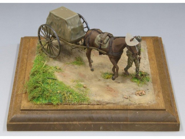Fine Molds 1/35 Japanese Imperial Army Military Horse Transportation ...