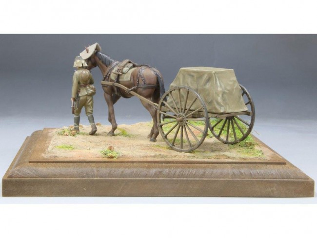 Fine Molds 1/35 Japanese Imperial Army Military Horse Transportation ...
