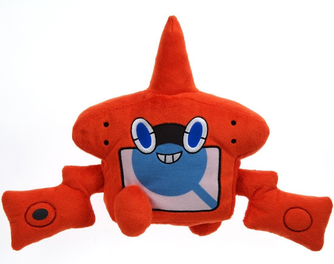 TAKARATOMY Pokemon Stuffed Toy: Talking Rotom Pokedex trackable ...