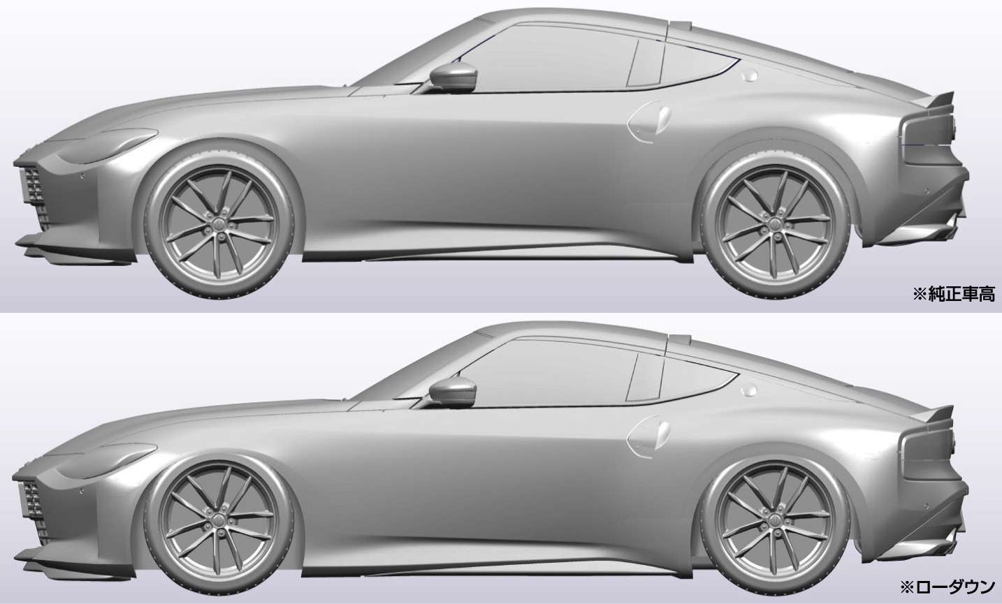 Aoshima 1/32 The Snap Kit No.17-F Nissan RZ34 Fairlady Z (Stealth Gray ...