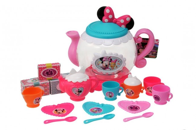 TAKARATOMY Disney Minnie's Happy Helper Minnie Mouse Teapot Set japan ...